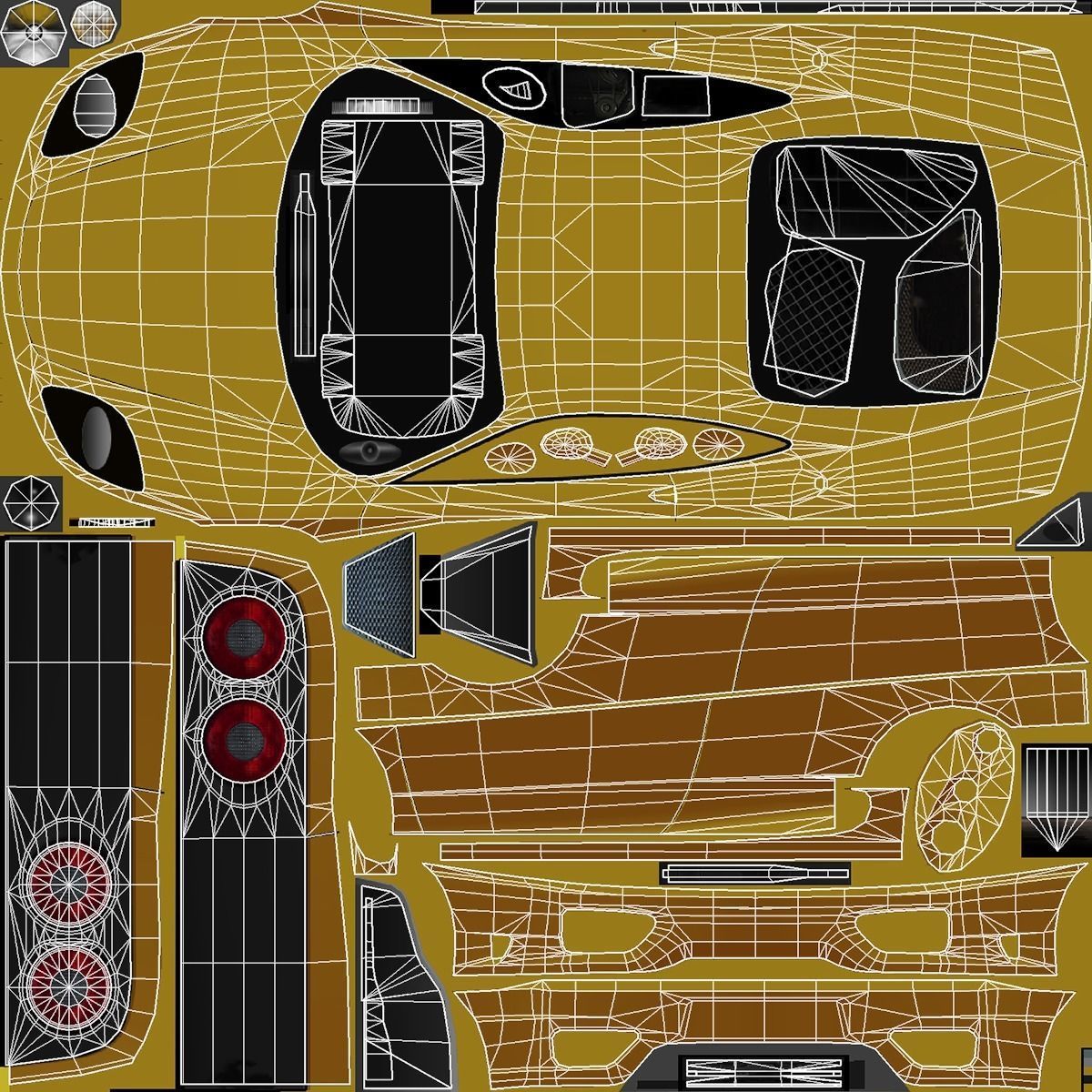 3D model Ferrari 360 Modena VR / AR / low-poly | CGTrader