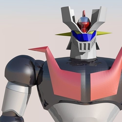 mazinger z 3D model 3D printable | CGTrader