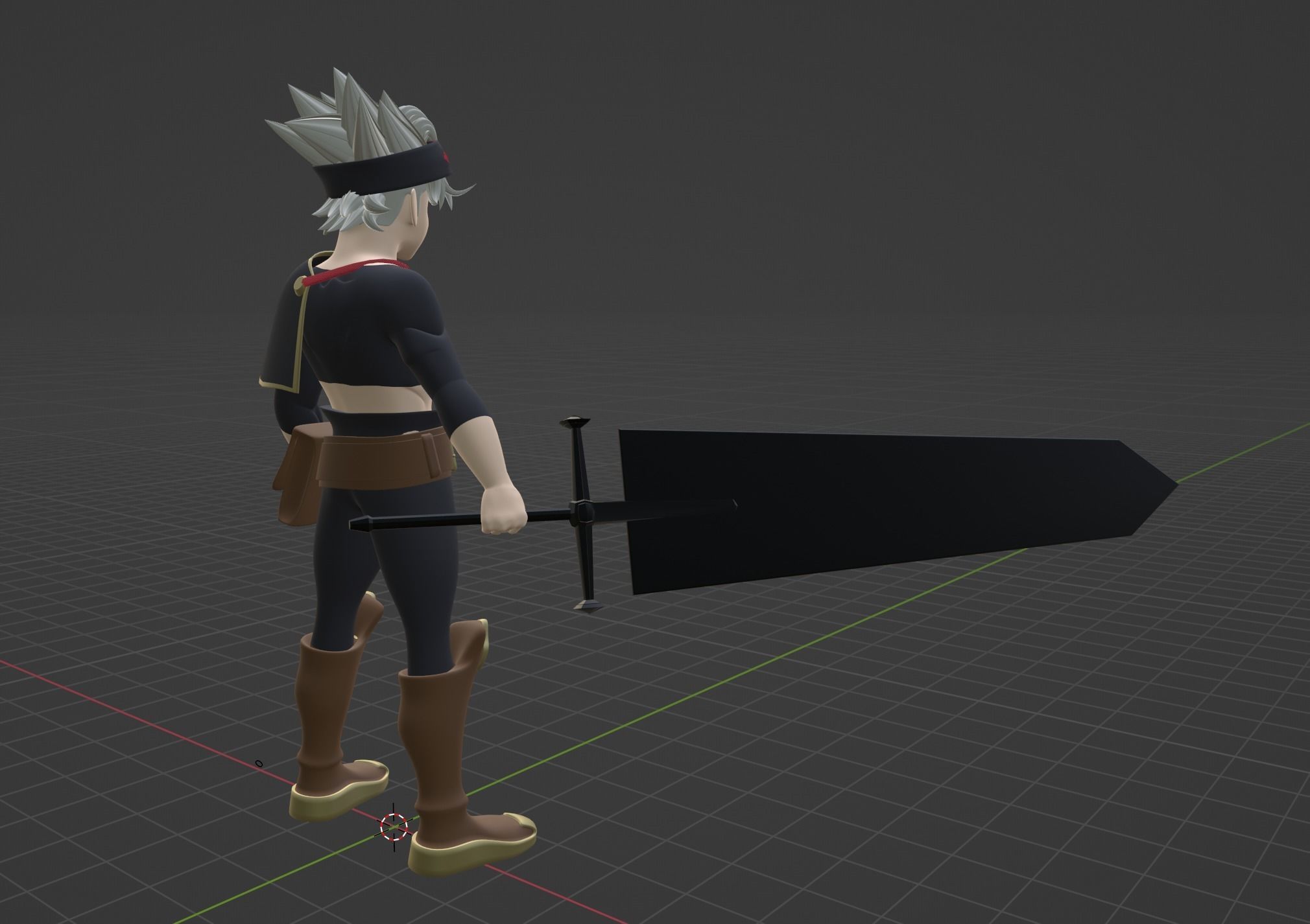 Asta - Black Clover 3D model rigged | CGTrader