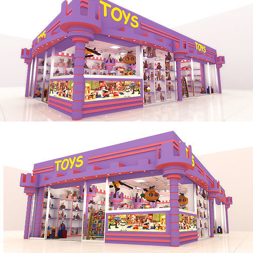Toy shop 3D model | CGTrader
