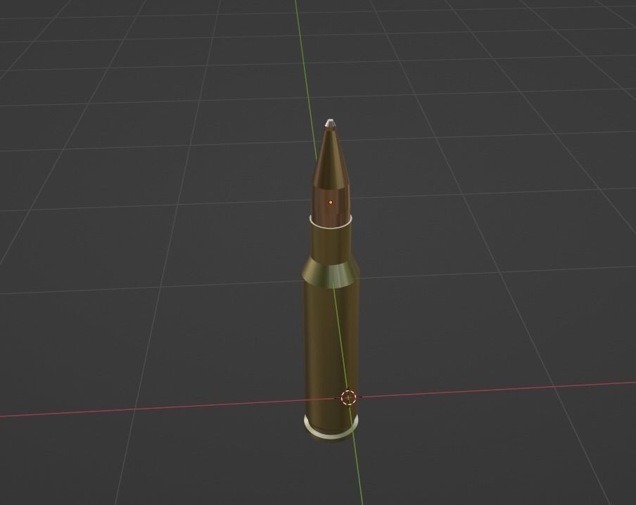 5 56 bullet free 3D model | CGTrader