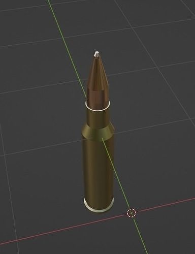 5 56 bullet free 3D model | CGTrader