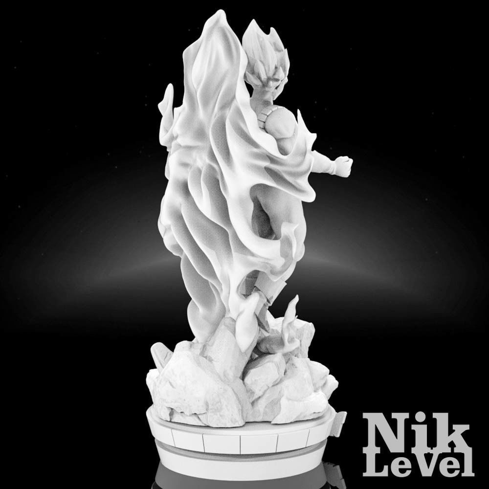 Vegeta Ultra Ego Dragon Ball 3D Printable 3D model 3D printable | CGTrader