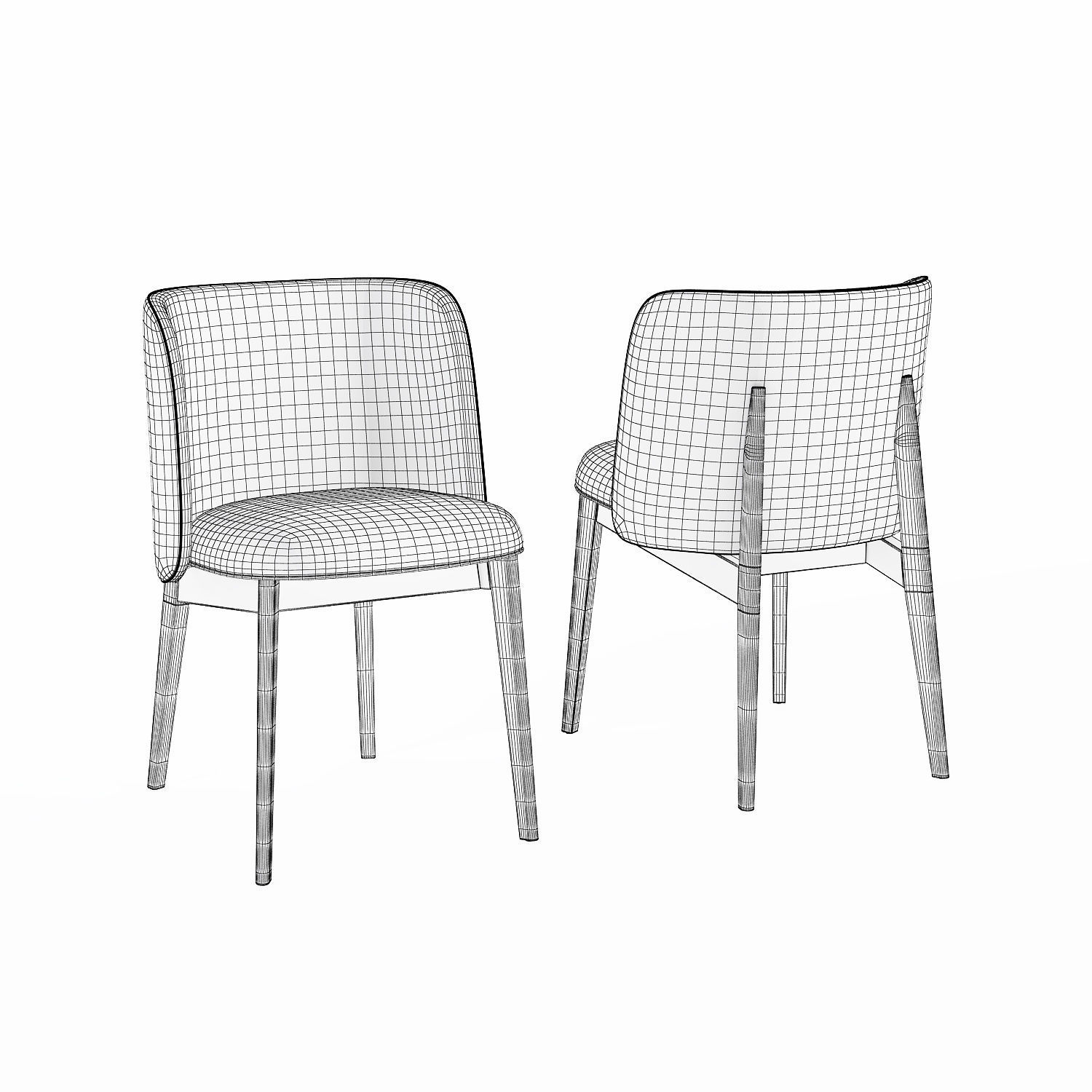 abrey armchair 3D model | CGTrader