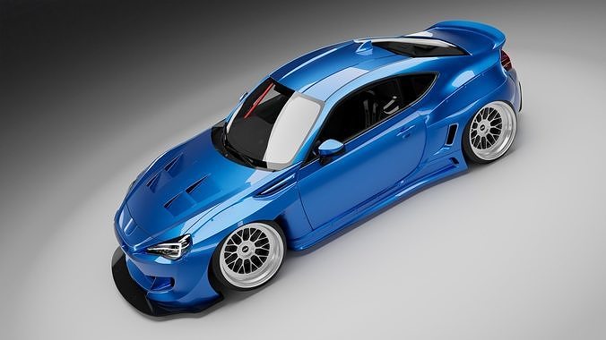 Subaru BRZ Pandem 3D model | CGTrader