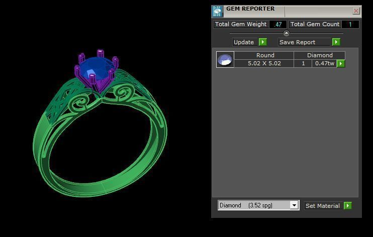 Rings 3D model 3D printable | CGTrader