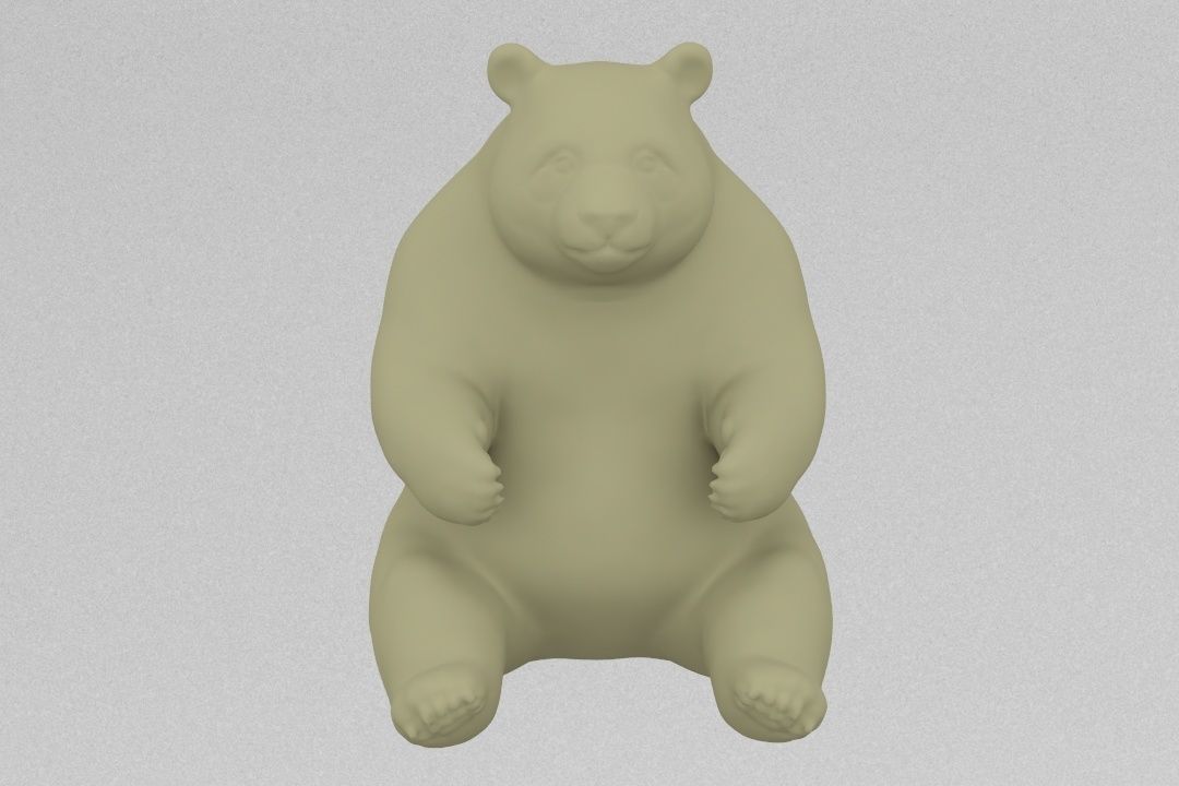 Panda 3D model 3D printable | CGTrader