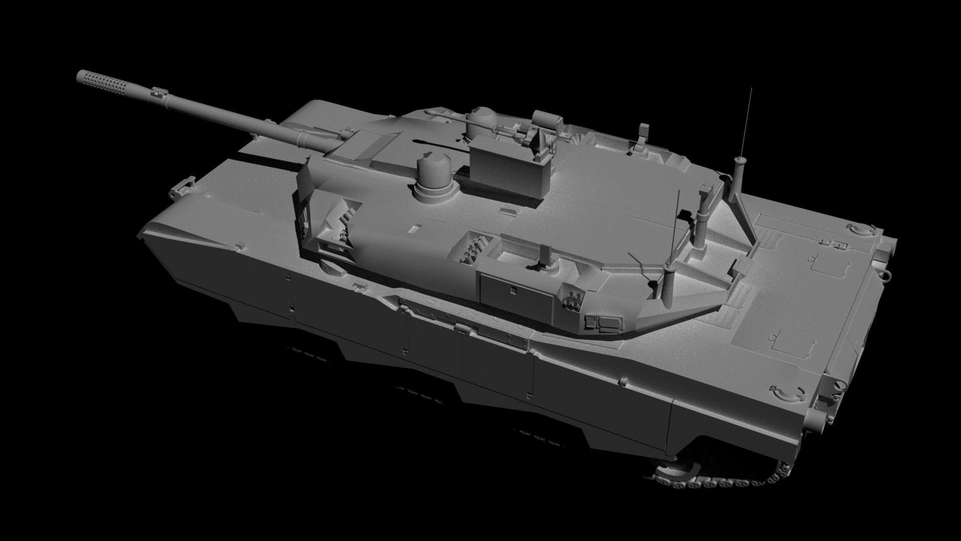 M1AX Abrams X Main Battle Tank 3D model | CGTrader