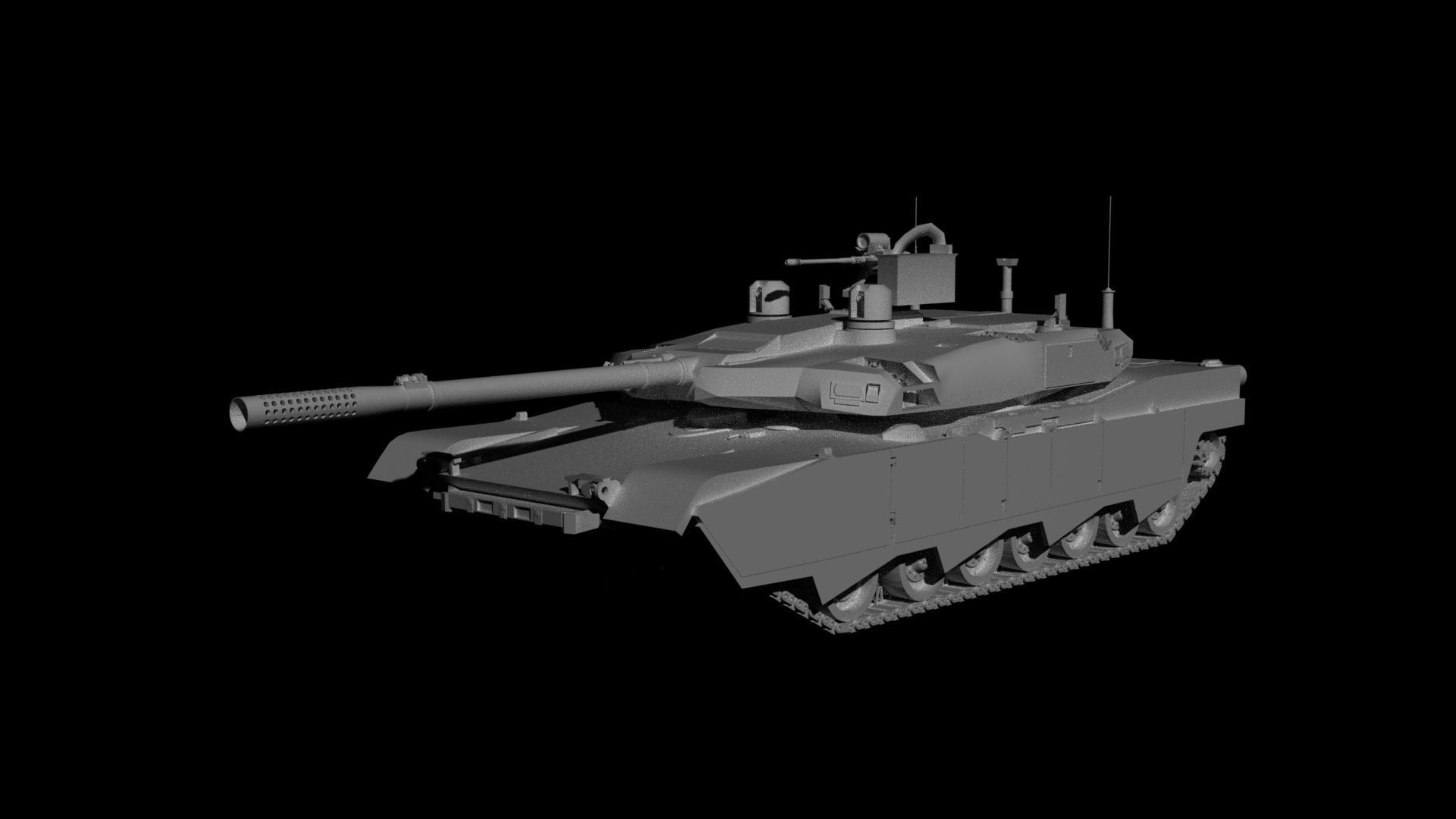 M1AX Abrams X Main Battle Tank 3D model | CGTrader