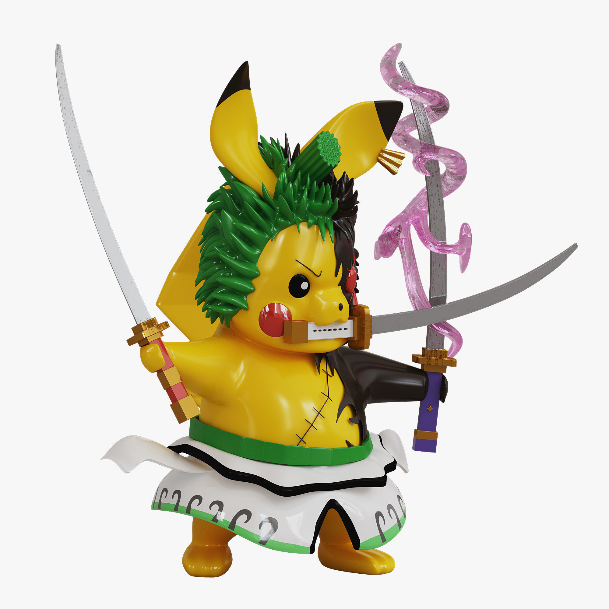 3D model Pokemon Pikachu Zoro VR / AR / low-poly | CGTrader
