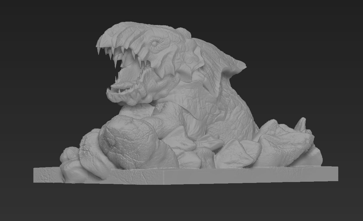Bulette from dungeons and dragons monster 2 miniatures 3D model 3D ...
