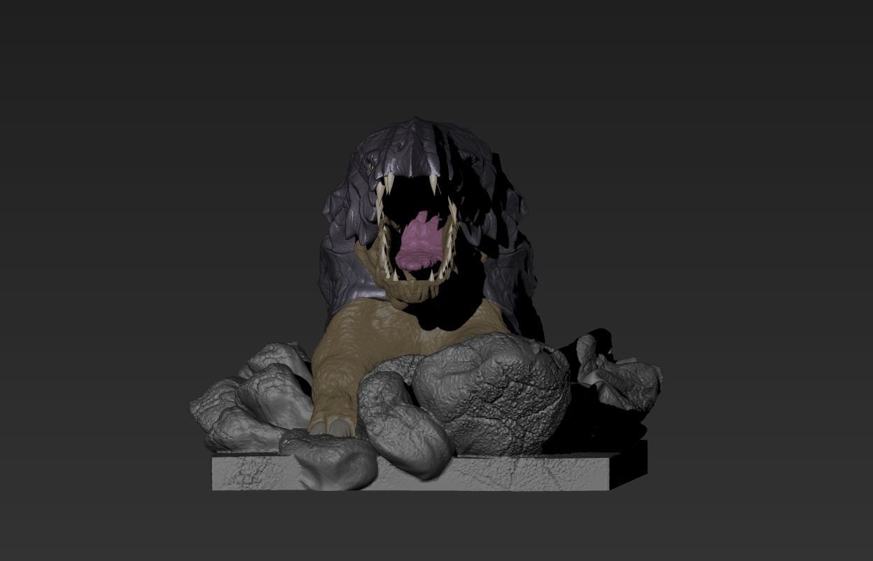 Bulette from dungeons and dragons monster 2 miniatures 3D model 3D ...