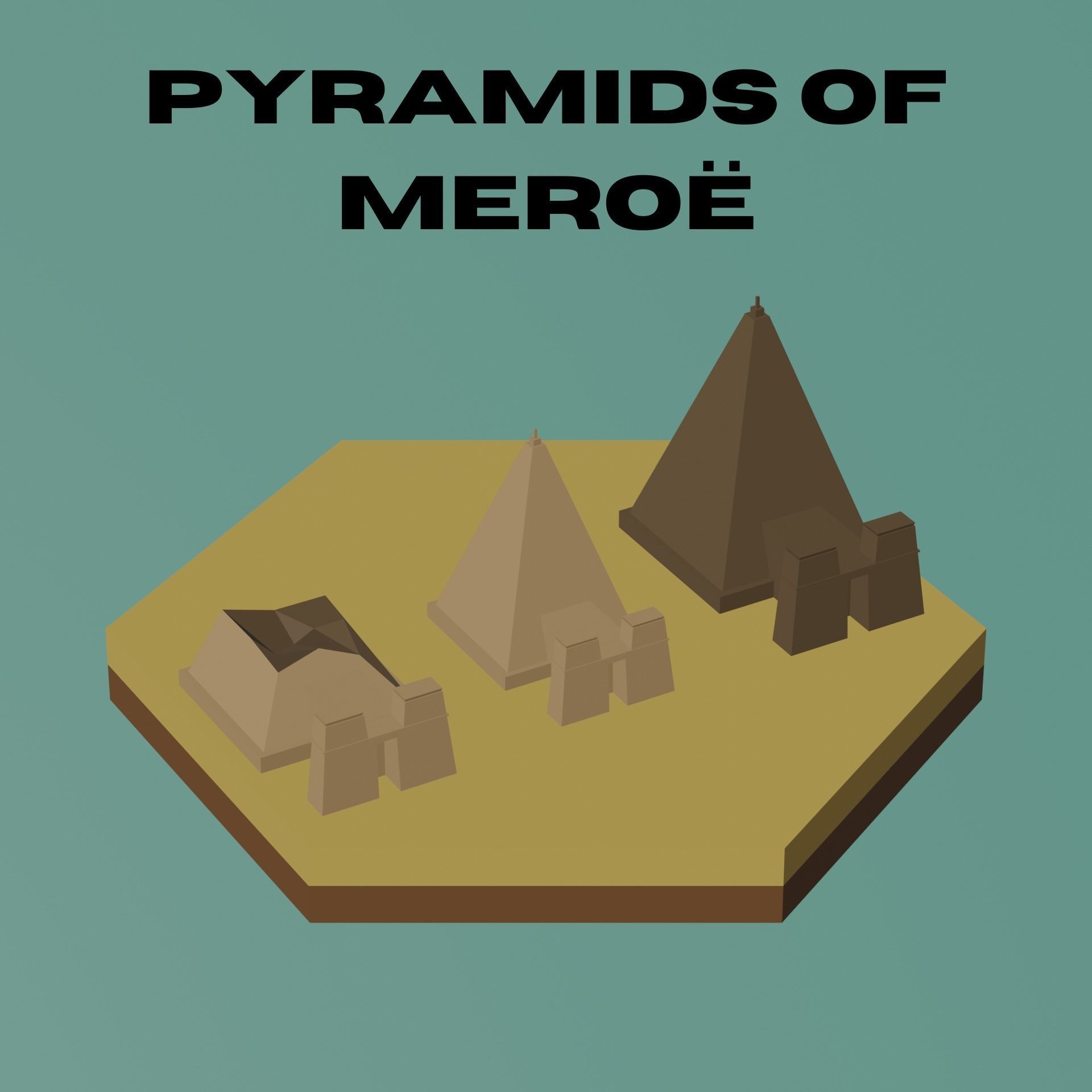 3D model Pack Landmarks miniatures VR / AR / low-poly | CGTrader