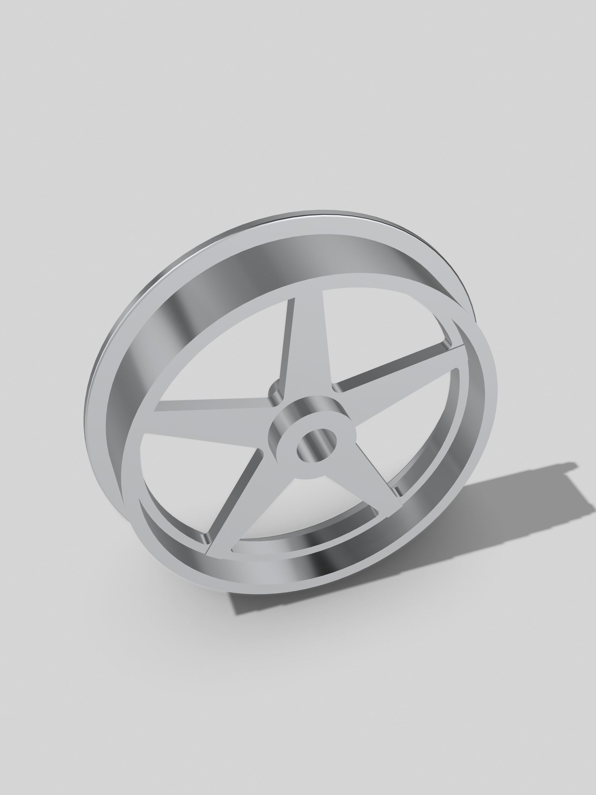 Drag Wheel COMBO Front Weld Aluma Star 17inch spindle 3D model 3D ...