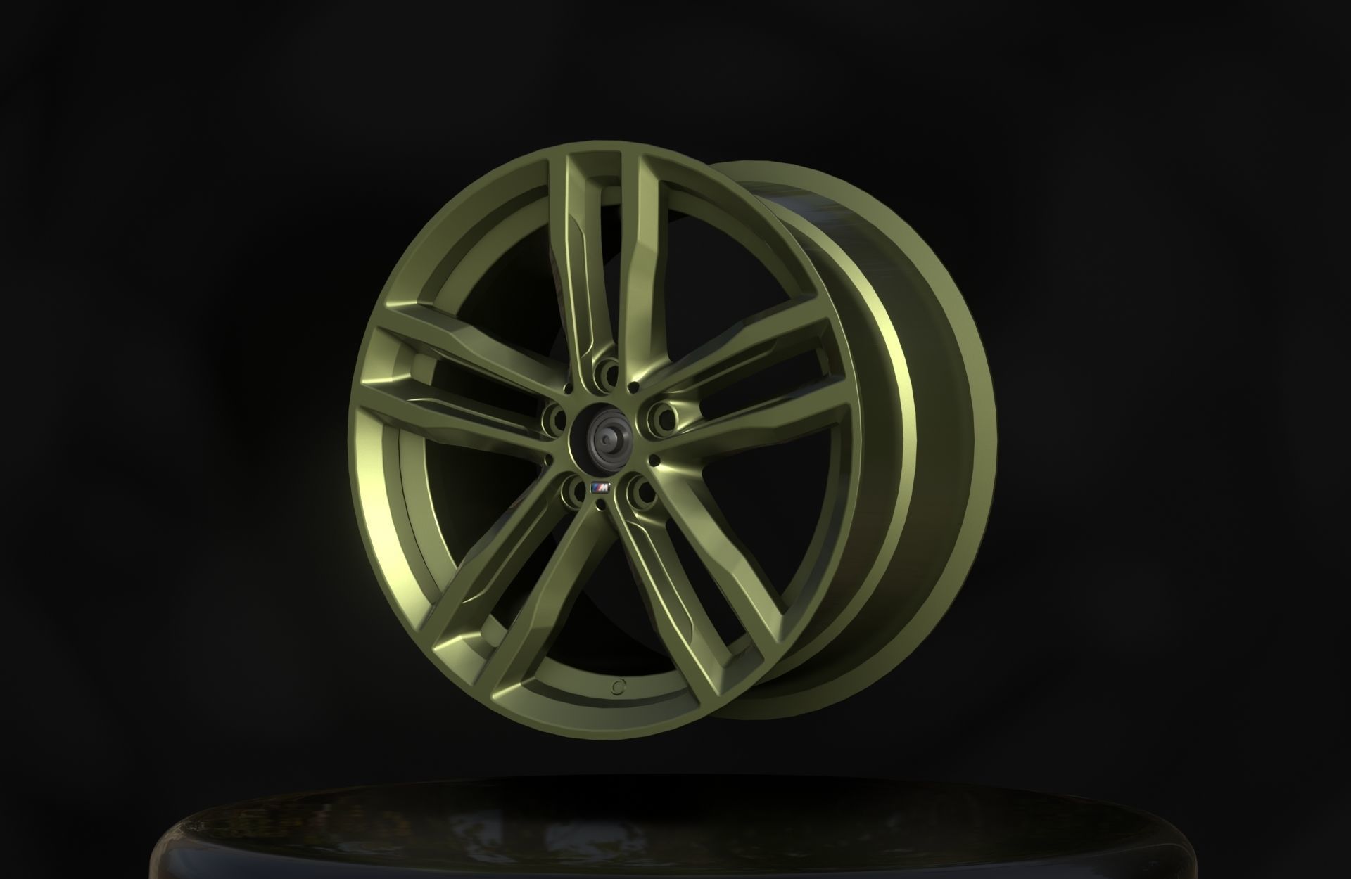 3D model 407M Sport - Wheels - Game Ready - Fully Textured with ...
