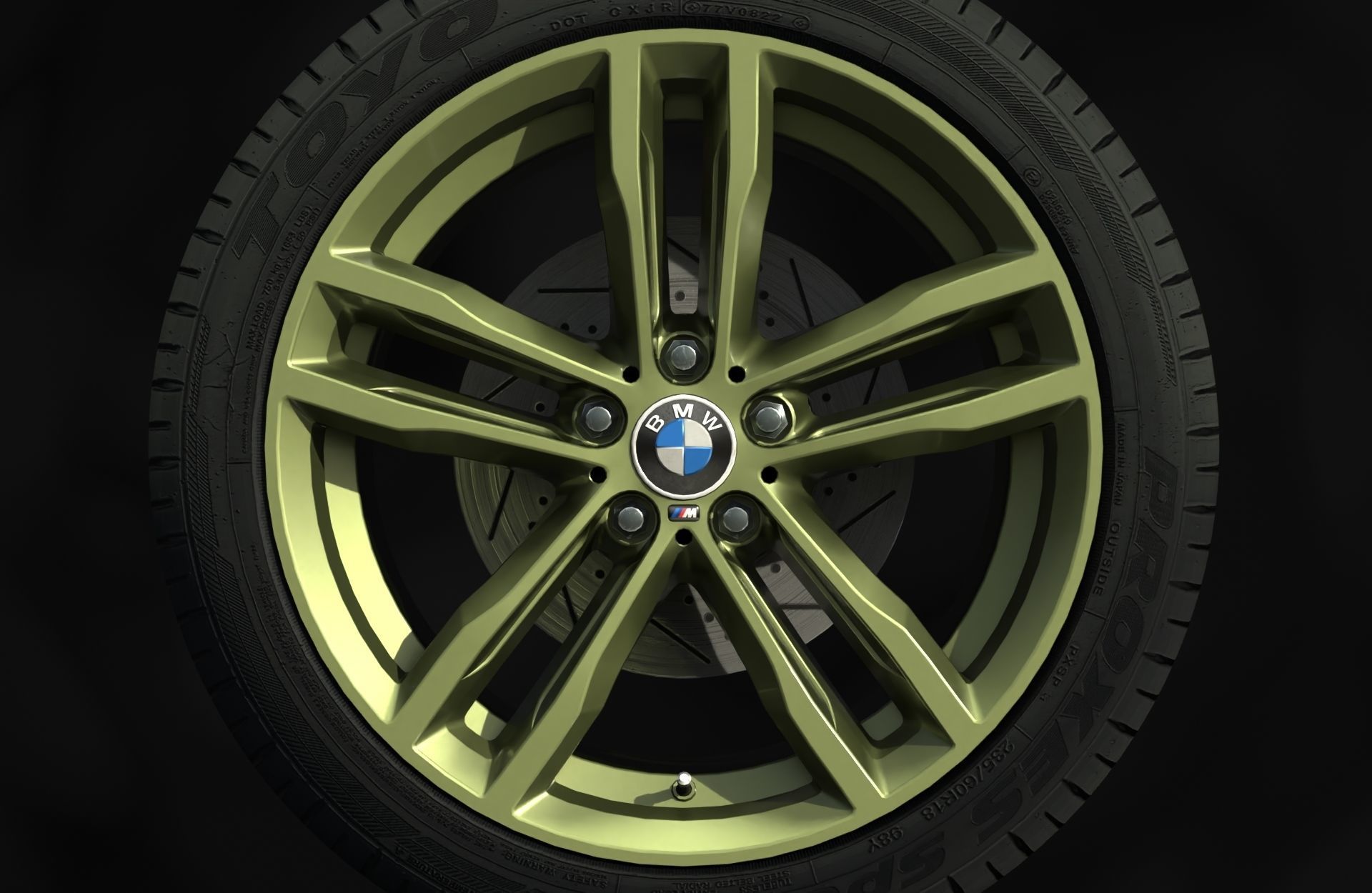 3D model 407M Sport - Wheels - Game Ready - Fully Textured with ...