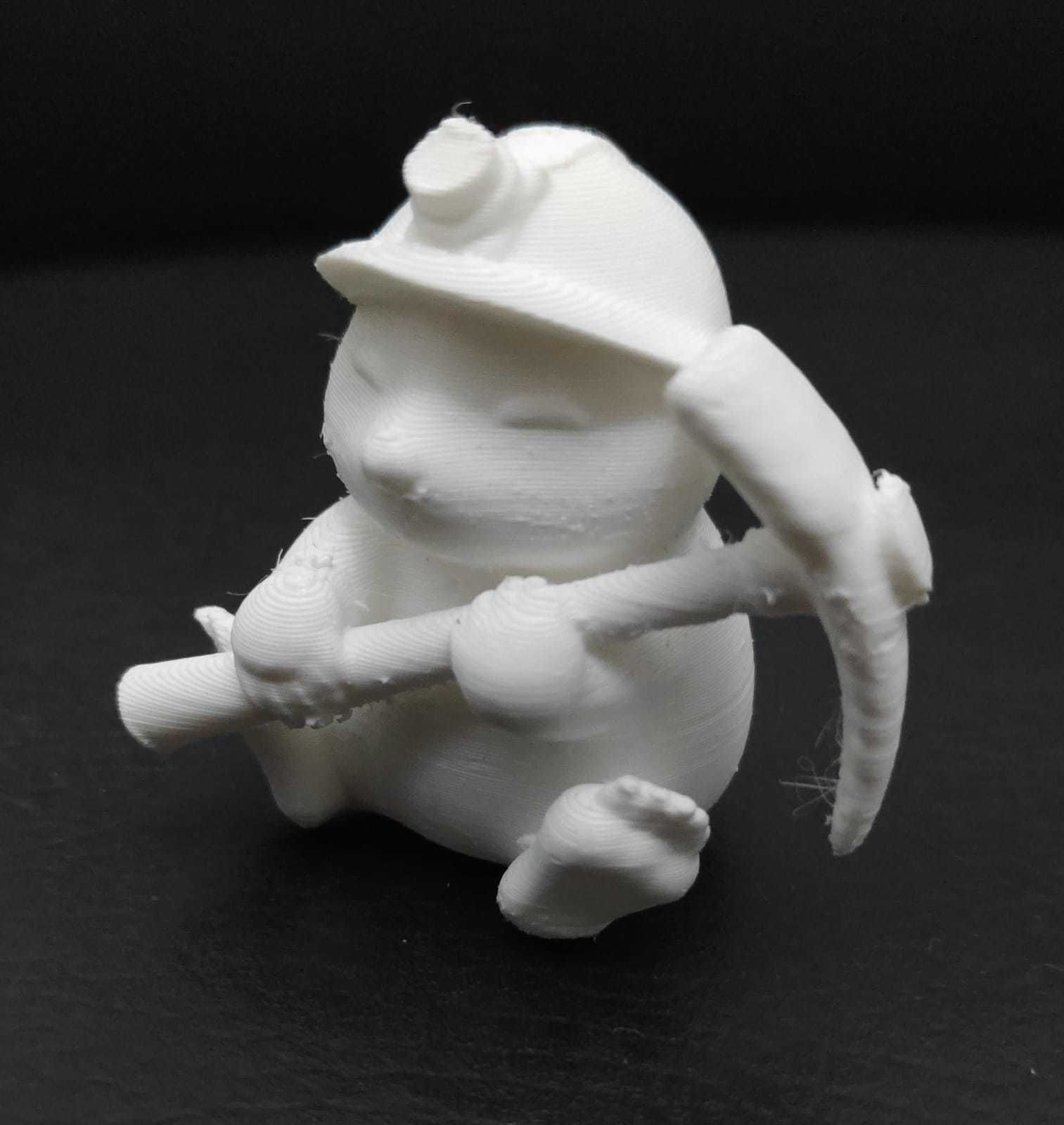 Sitting Mole 3D model 3D printable | CGTrader