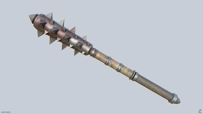 3D model War mace VR / AR / low-poly | CGTrader
