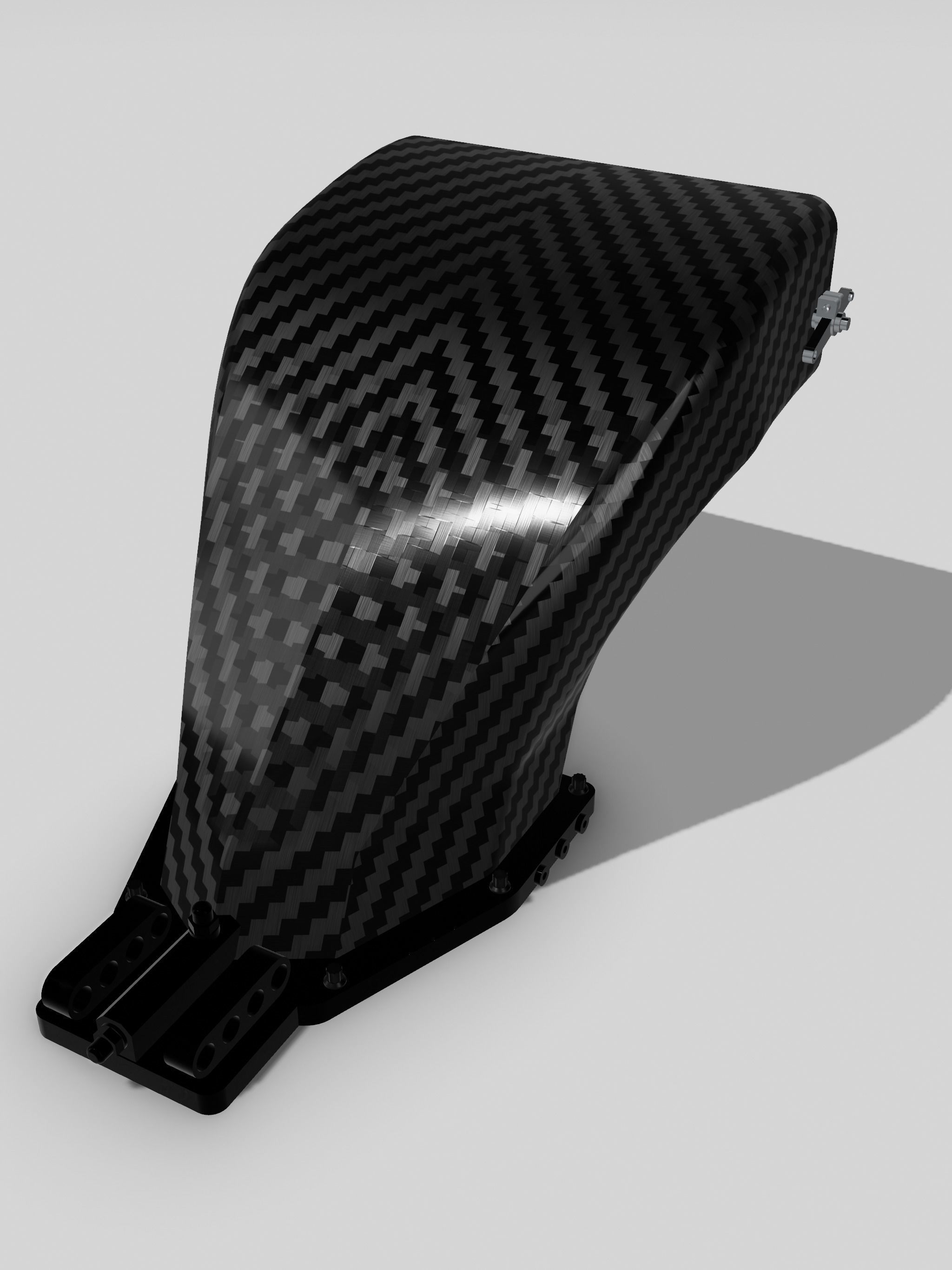Pro Mod PSI Blower Hat N fuel meter 3D model 3D printable | CGTrader