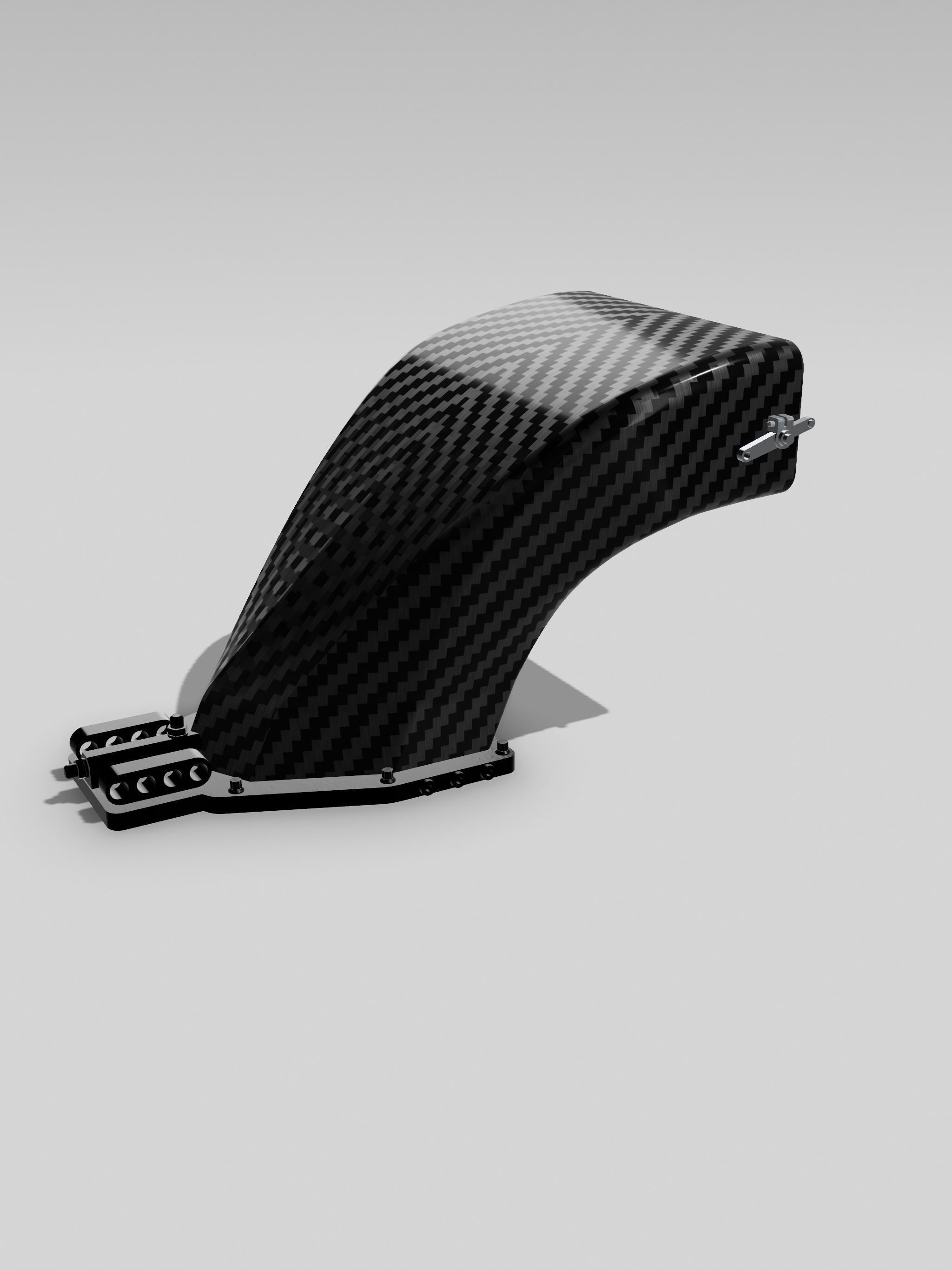 Pro Mod PSI Blower Hat N fuel meter 3D model 3D printable | CGTrader