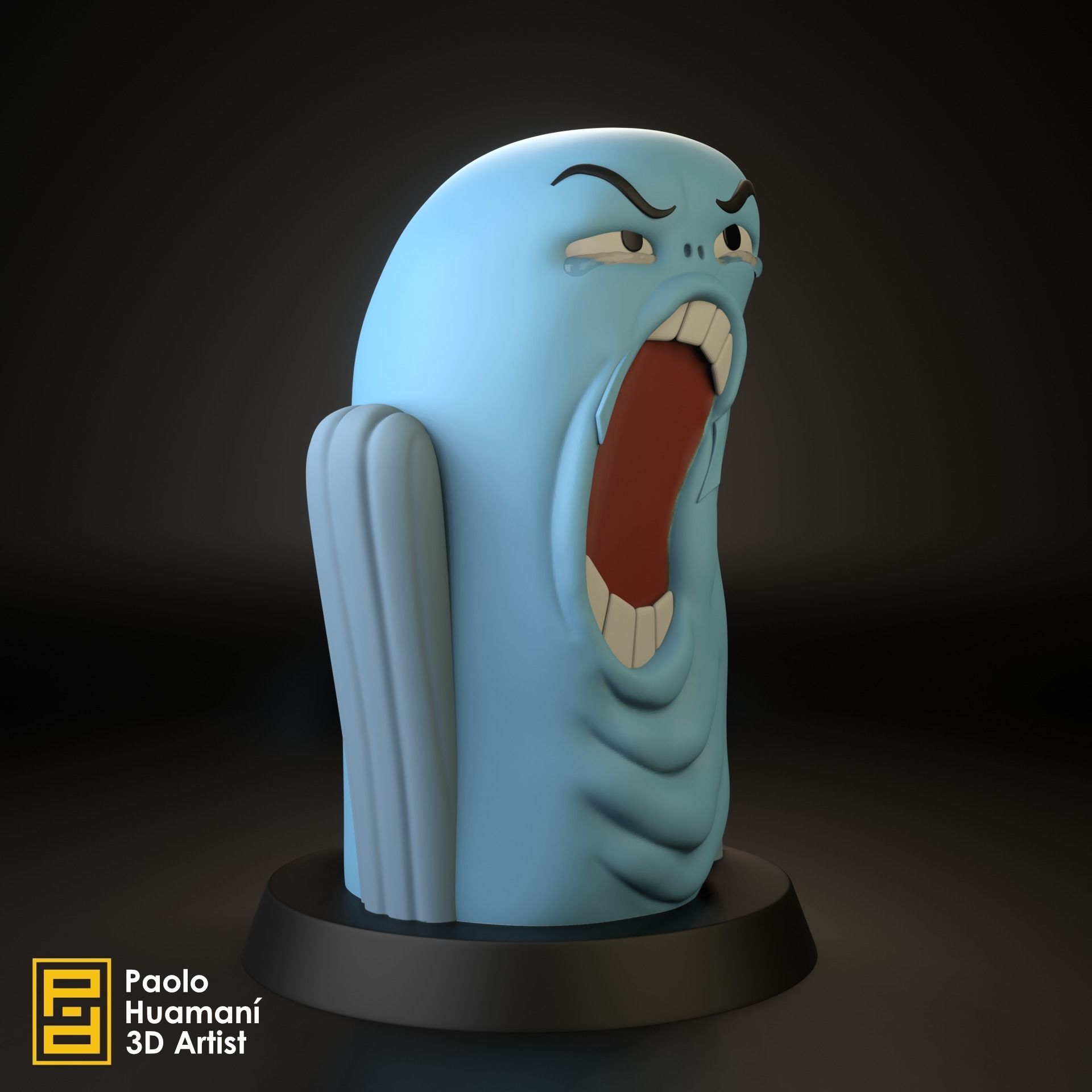 Fish - Spongebob Squarepants 3D model 3D printable | CGTrader