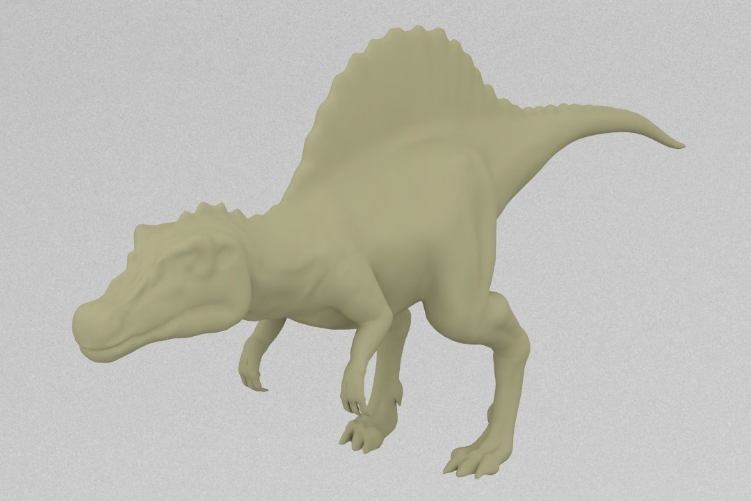 Spinosaurus 3D model 3D printable | CGTrader