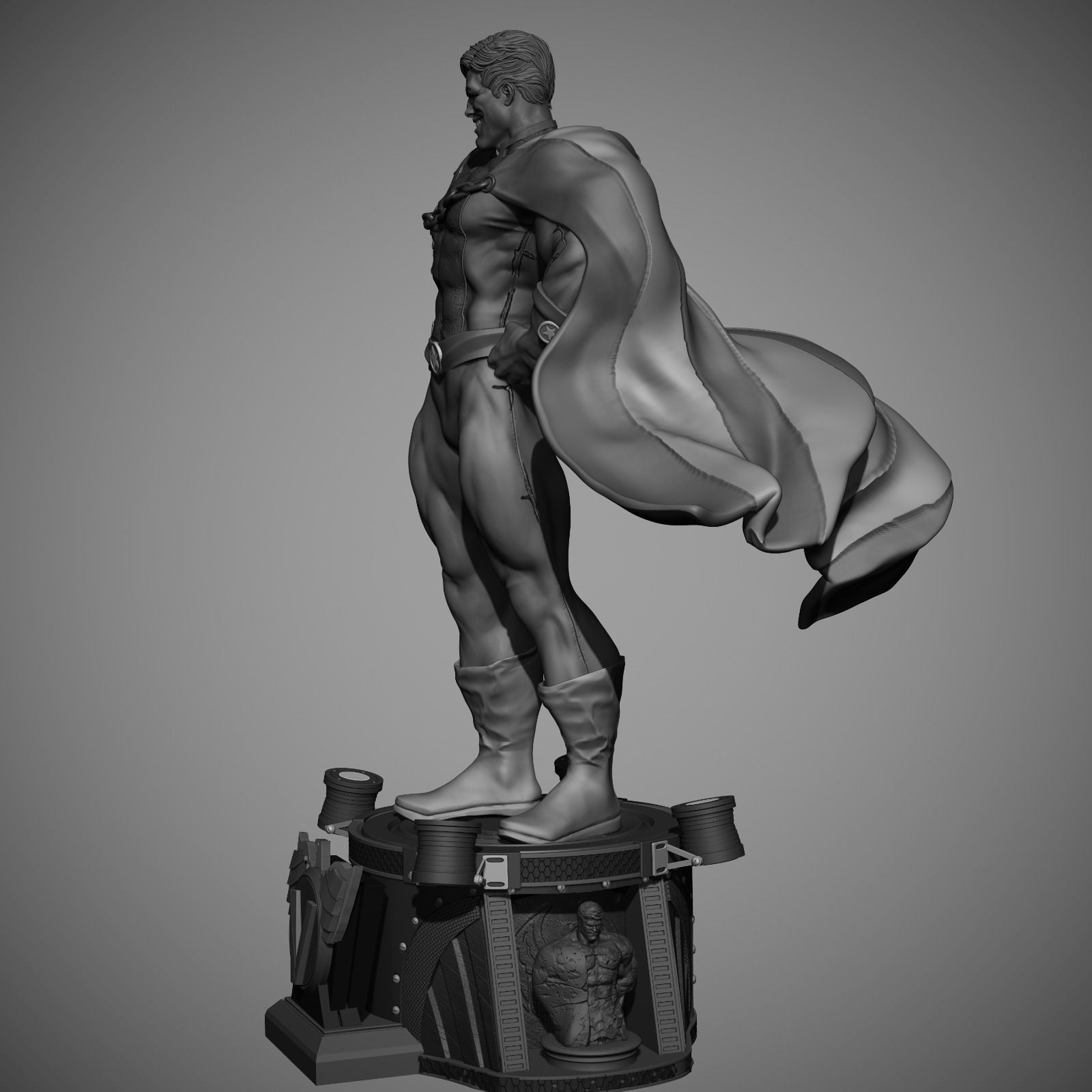 Homelander 3D Print 3D model 3D printable | CGTrader
