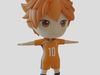 3D model Chibi haikyuu Shoyo Hinata VR / AR / low-poly | CGTrader