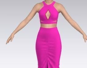 Animated Blouse 3D Models | CGTrader