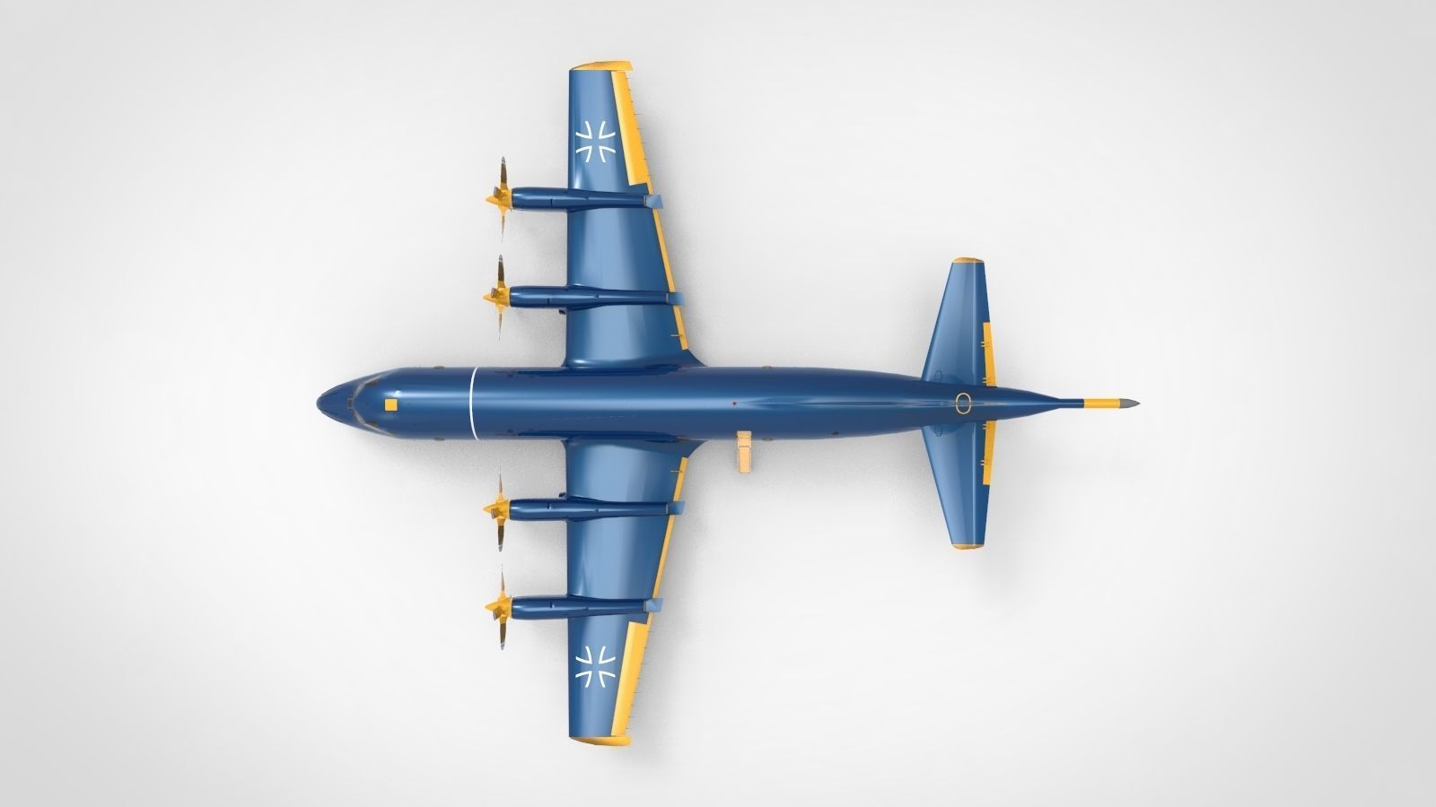 Lockheed P-3 Orion 3D model | CGTrader