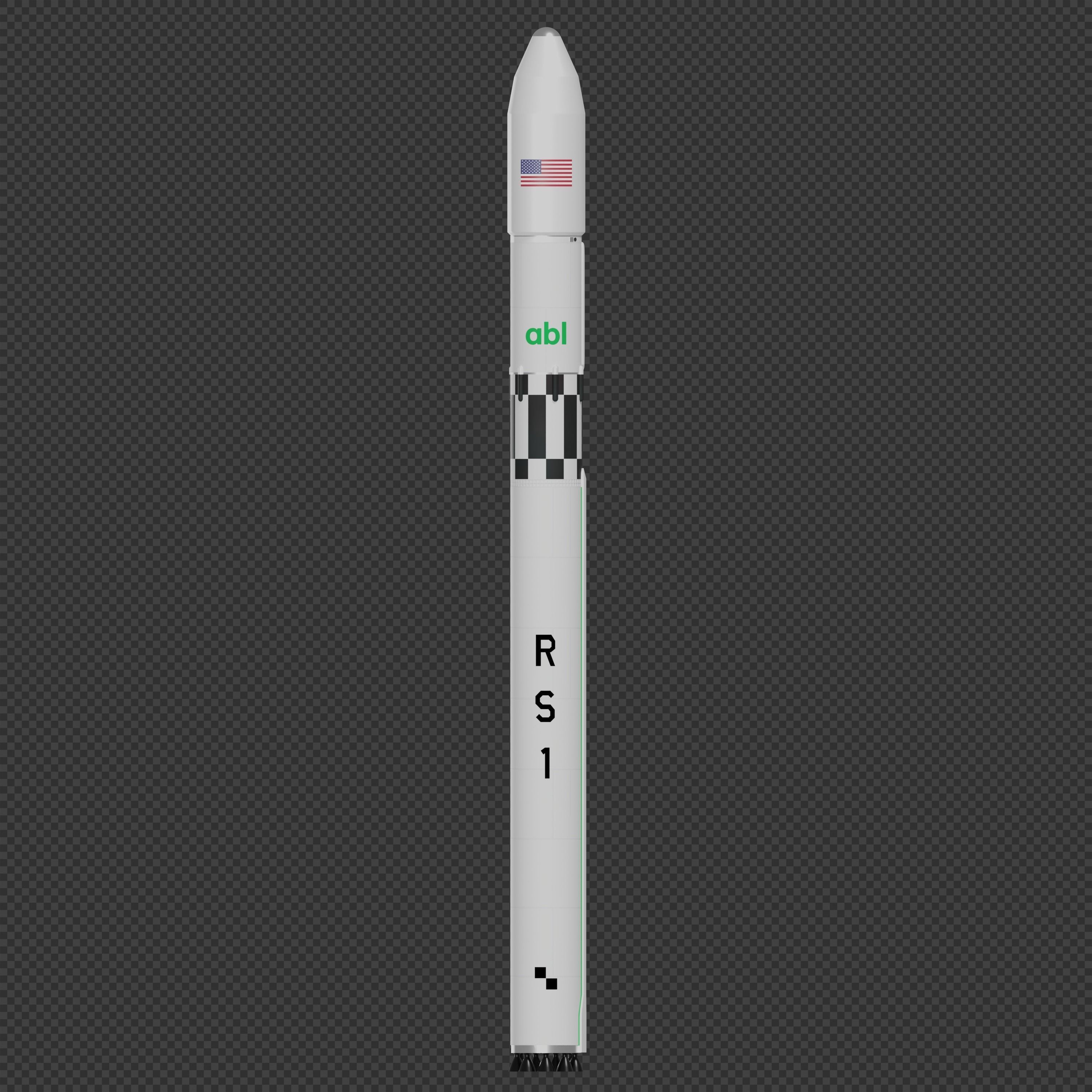 ABL Space Systems RS1 3D model | CGTrader