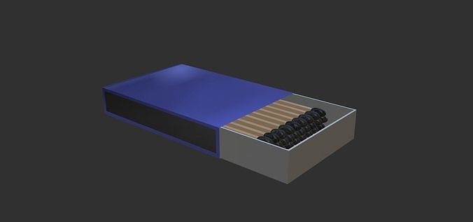 3D model Matchbox VR / AR / low-poly | CGTrader