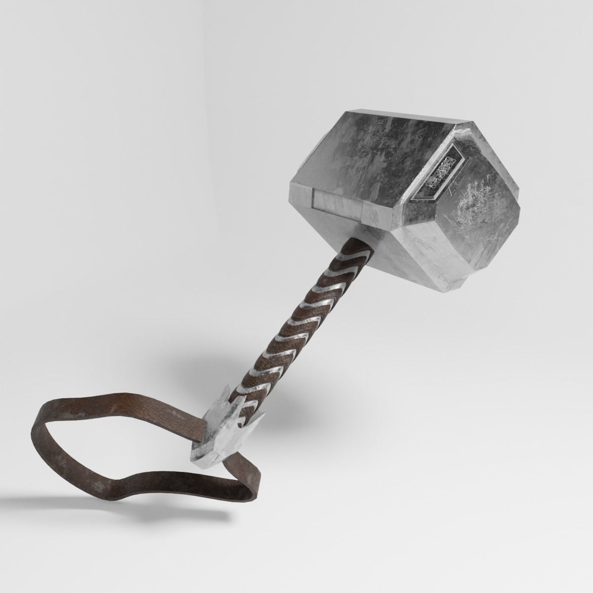 3D model Thor s Hammer Mjolnir VR / AR / low-poly | CGTrader