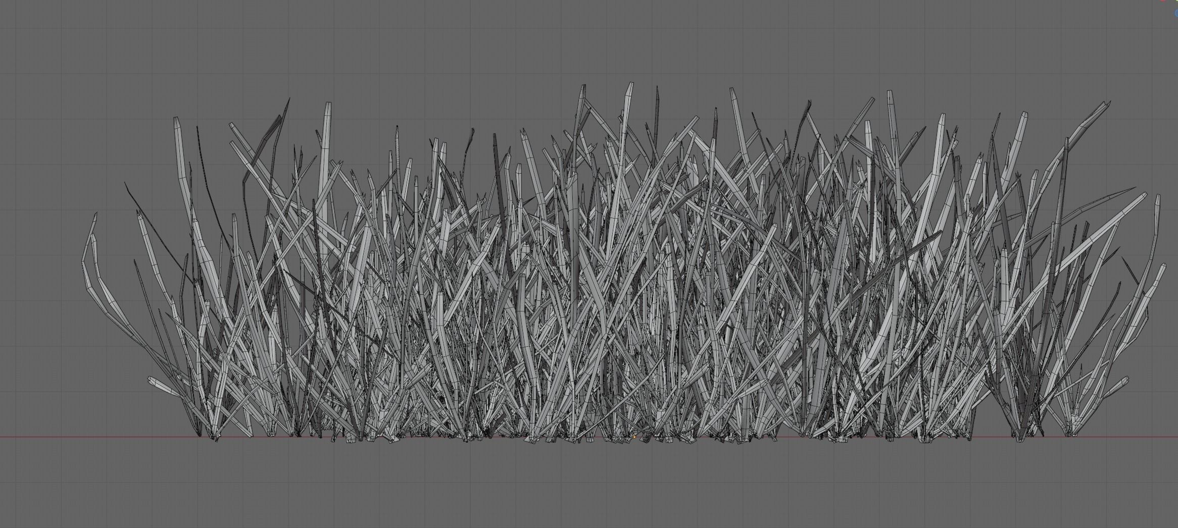 Realistic Grass with Patches Generator and Animation PBR 3D model ...