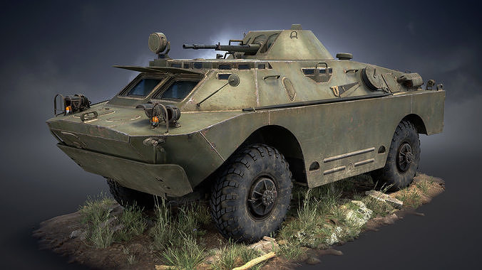 3D model BRDM-2 Game Ready VR / AR / low-poly | CGTrader