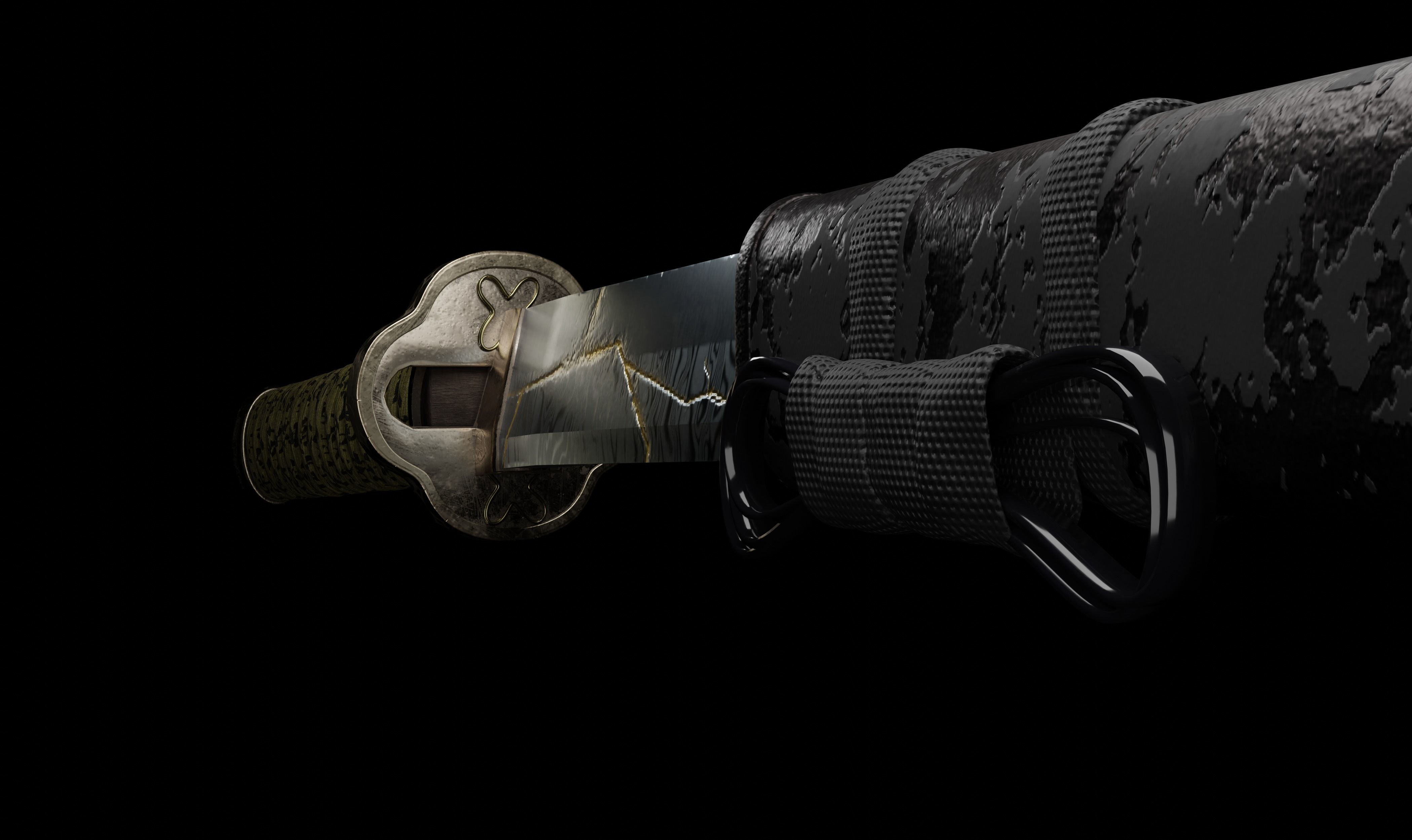 Sword Katana 3D model | CGTrader