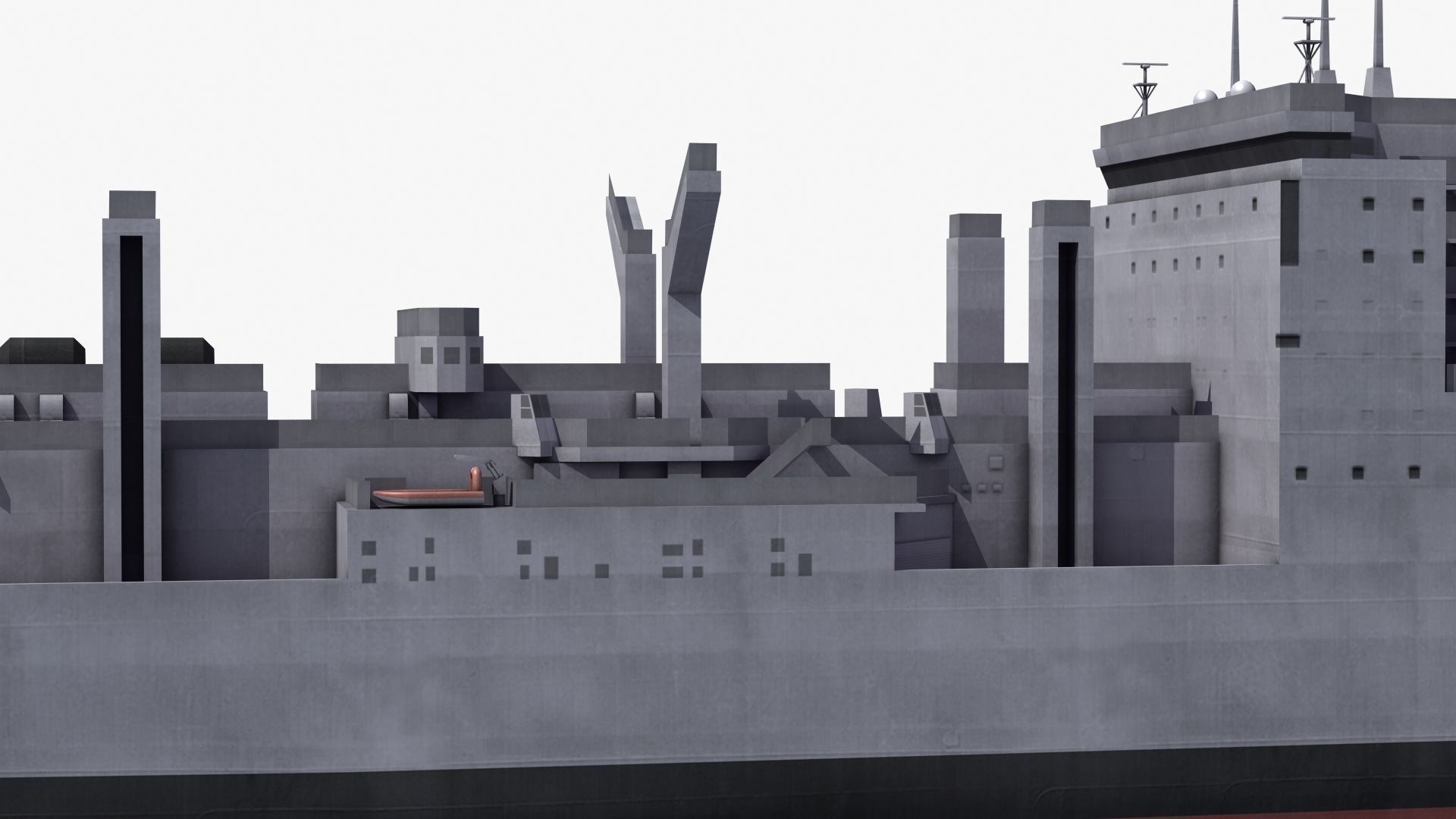 Lewis and Clark Class Replenishment Ship 3D model | CGTrader