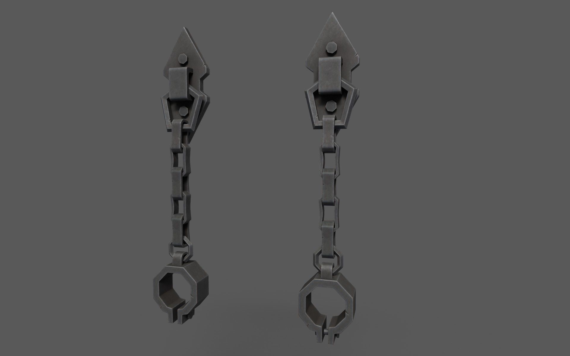 3D model Medieval Shackles VR / AR / low-poly | CGTrader
