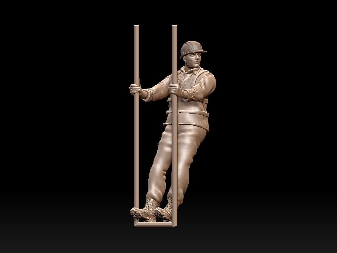staff railroad 3D model 3D printable | CGTrader