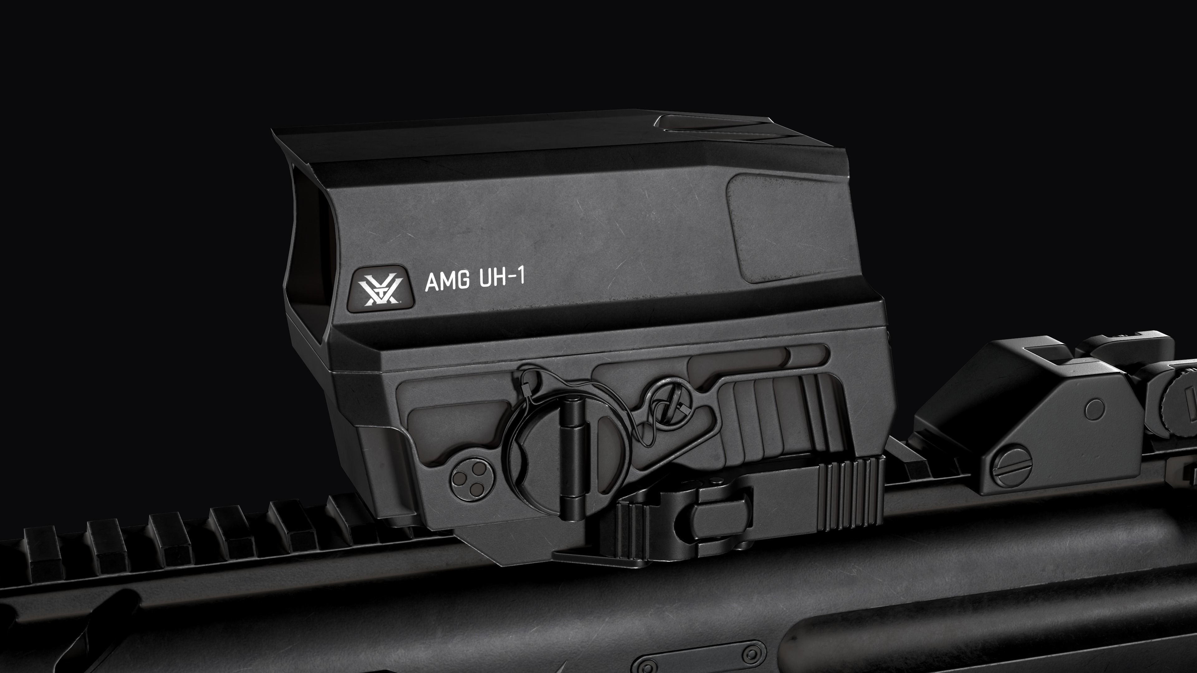 3D model Tactical modular custom SMG Sig Sauer MPX VR / AR / low-poly ...