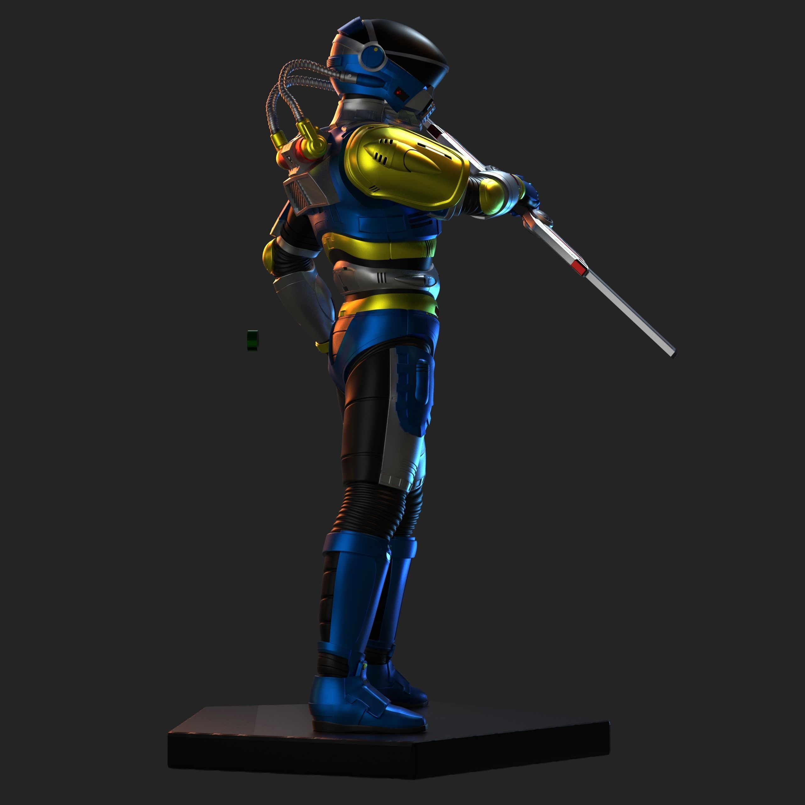 Solbraver - Solbrain 3D model 3D printable | CGTrader