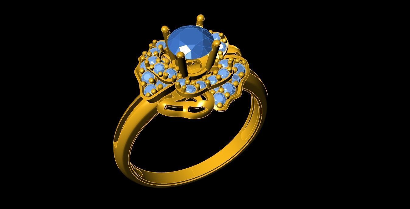80 Files Rings Designs for Women 3D model 3D printable | CGTrader