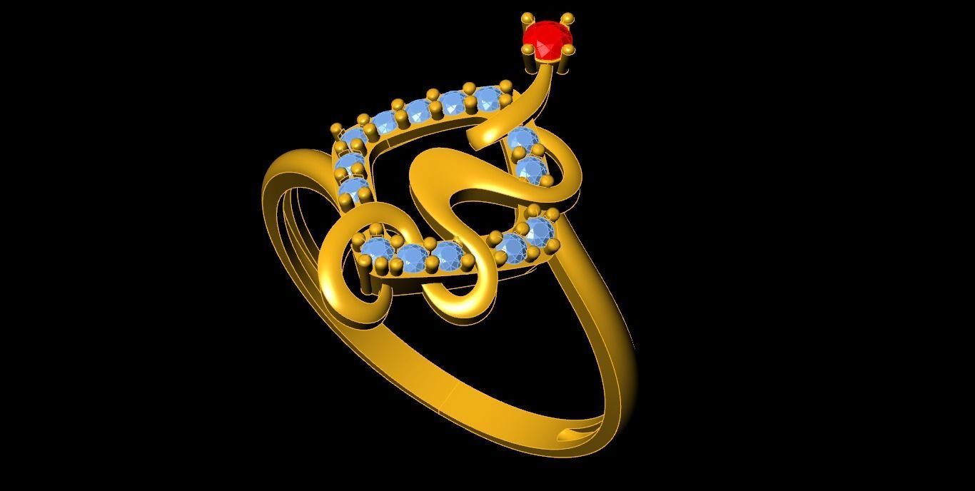 80 Files Rings Designs for Women 3D model 3D printable | CGTrader