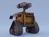 Pixars Wall-E detailed 3d model 3D model rigged | CGTrader