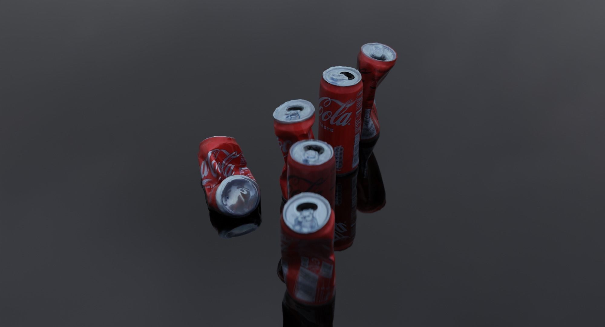 3D model Coka Cola Cans Assets VR / AR / low-poly | CGTrader