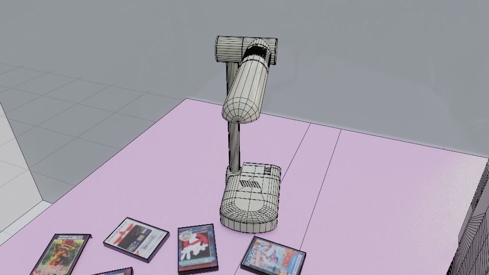 Commodore 64c all components scene 3D model | CGTrader