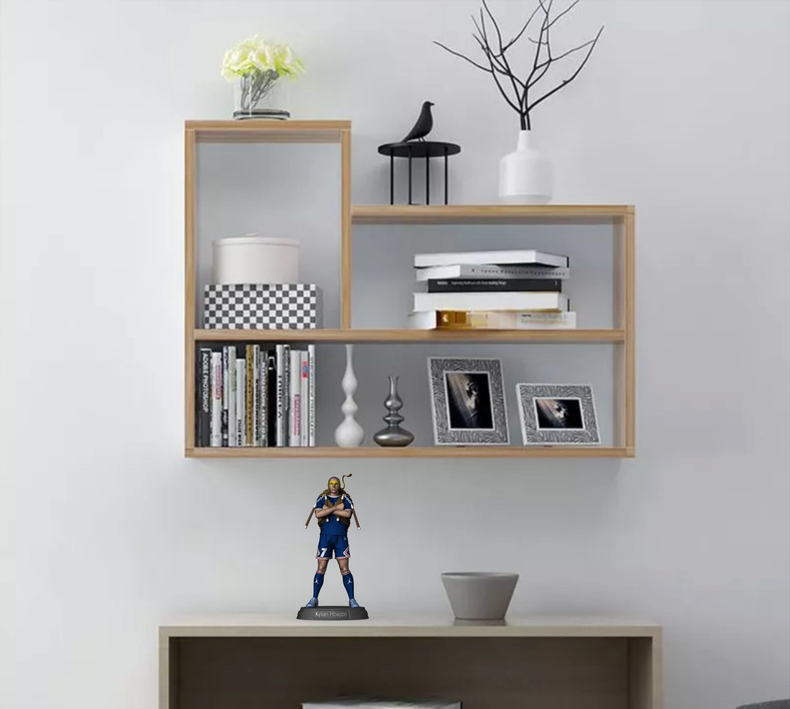 Ninja Turtles Kylian Mbappe 3D model 3D printable | CGTrader