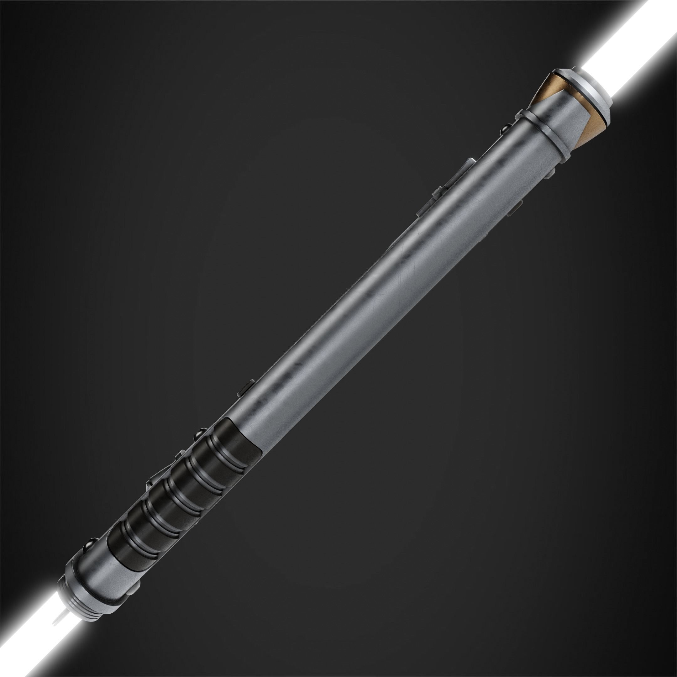 Ahsoka Tano White Lightsaber and Shoto for Cosplay 3D Model Collection ...