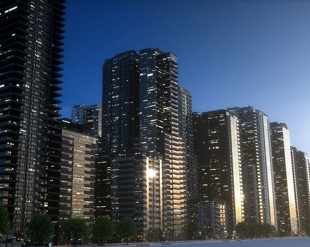 City Block Collection B Ver2 | CGTrader