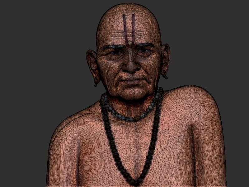 Swami Samarth Maharaj 3D model 3D printable | CGTrader